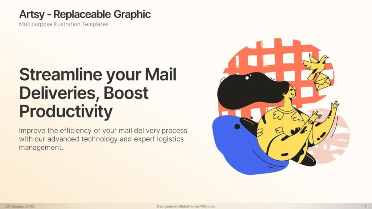 Source Doodle Illustration Templates - Slide Master